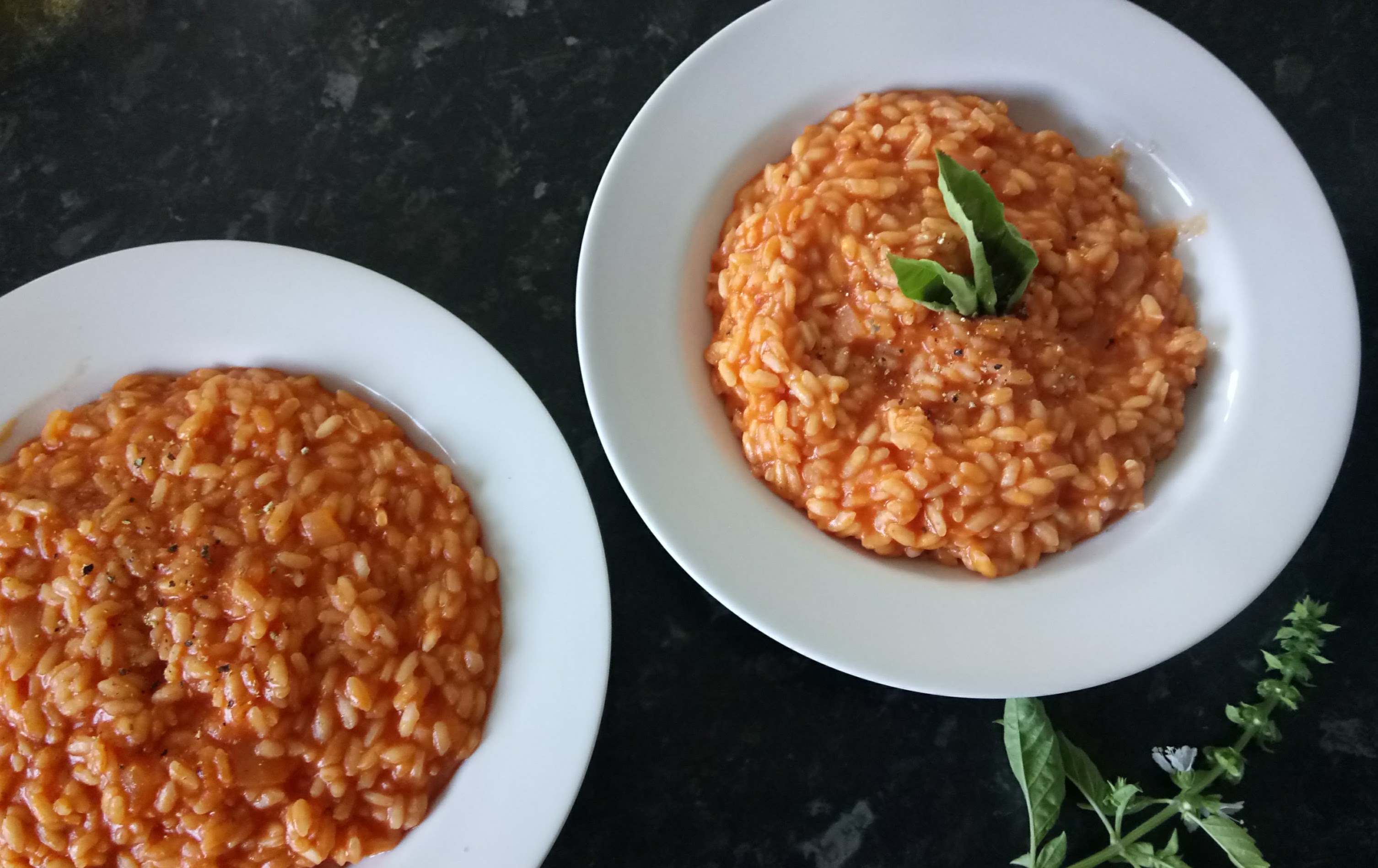Recipe: Creamy Vegan Tomato Risotto made with (or without!) the Instant ...